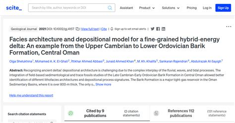 Facies Architecture And Depositional Model For A Fine‐grained Hybrid