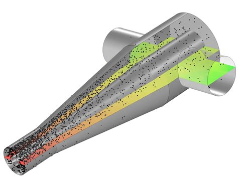 Software Comsol Particle Tracing Module 5 6