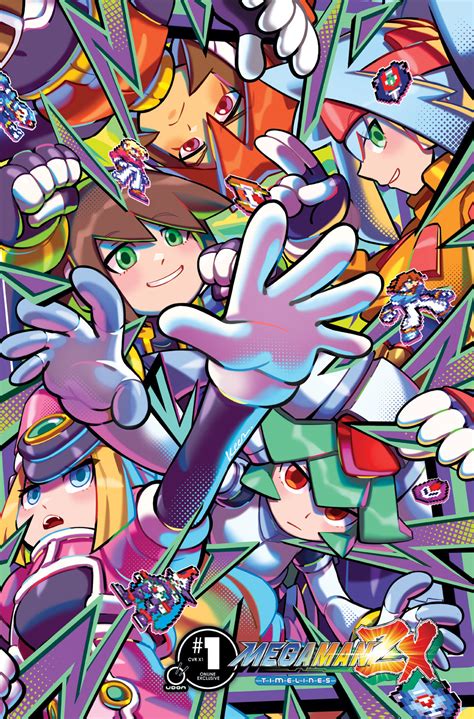 Keenbiscuit Udon Entertainment Aile Mega Man Zx Ashe Mega Man