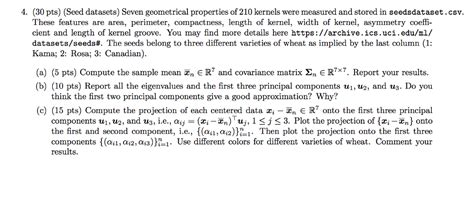 4 30 Pts Seed Datasets Seven Geometrical