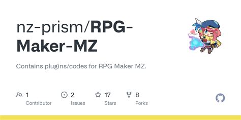 GitHub Nz Prism RPG Maker MZ Contains Plugins Codes For RPG Maker MZ