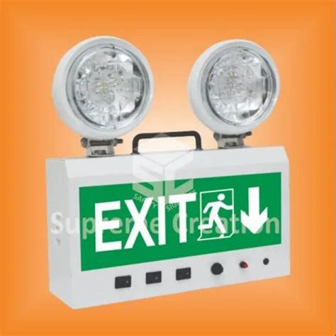 Industrial Exit Lights Ceiling Mounted Exit Light Manufacturer From Mumbai