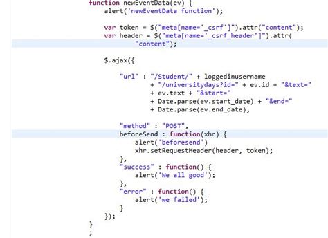 Javascript Angular Springboot Springsecurity Application Ajax Post