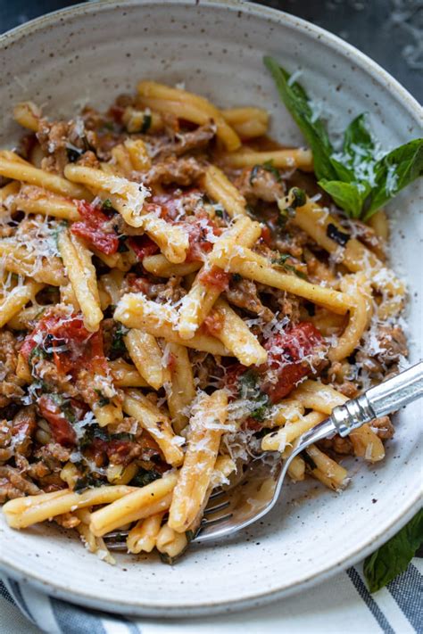One Pot Casarecce Pasta With Video Butter Be Ready