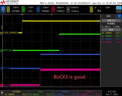 TPS6594 Q1 The PMIC S SOC RAIL TRIG Selects MCU Power Error NPWRON ENABLE 1 BUCK5 Has No