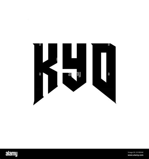 Kyd Letter Logo Design For Technology Company Kyd Logo Design Black And White Color Combination