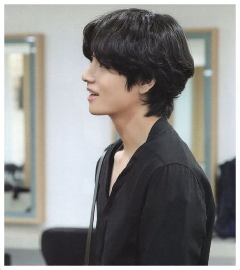 남자 장발 리프 컷 펌 기장 세미 리프컷 리프펌 등 긴머리 헤어스타일 Feat 뷔머리 네이버 블로그