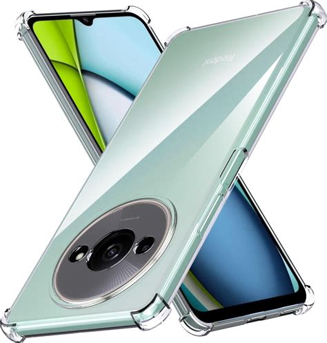 Amazon Com Anoowkoa Compatible With Xiaomi Redmi A3X A3 Case Clear Cover Phone Case Military