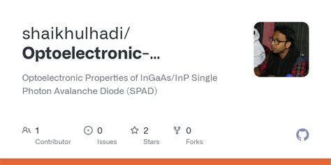 Github Shaikhulhadi Optoelectronic Properties Of Ingaas Inp Single Photon Avalanche Diode Spad