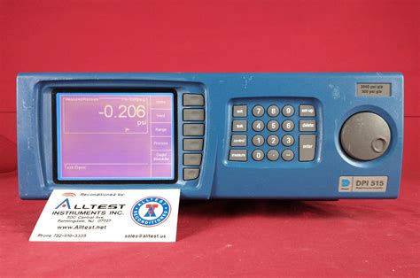 Dpi 515 Druckge Precision Pressure Controllercalibrator Alltest Instruments