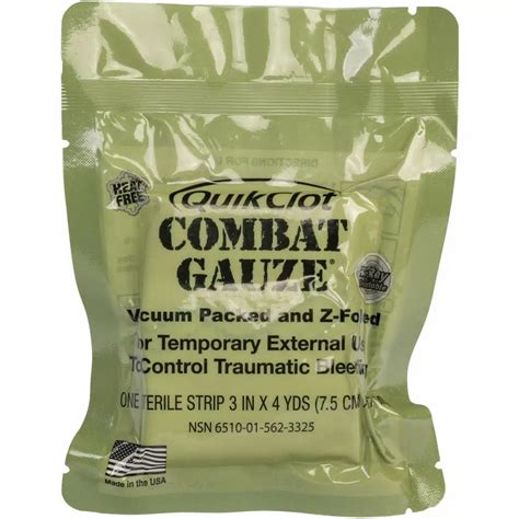 Combat Gauze |Hemostatic Agent|Top Rescue Products