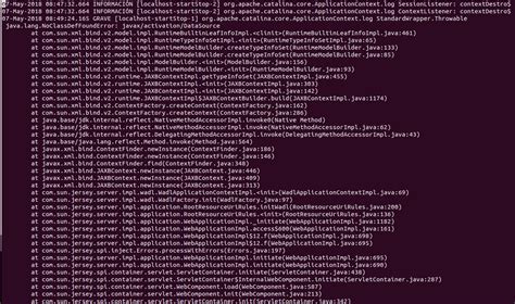 Java Error To Deploy Server Jersey With Tomcat 85 Stack Overflow