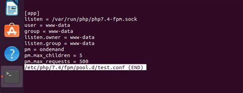Ubuntu Why Nginx With Php74 Fpm Does Not Give An Output Stack