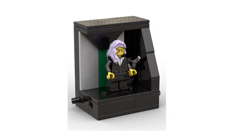 Lego Moc Modular Pride Minifig Display By Translunartrekkie Rebrickable Build With Lego