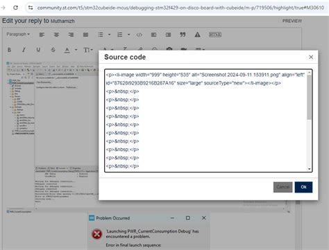 Solved Dont Litter Posts With Whitespace Empty Paragrap Stmicroelectronics Community