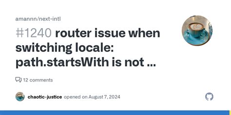Router Issue When Switching Locale Pathstartswith Is Not A Function