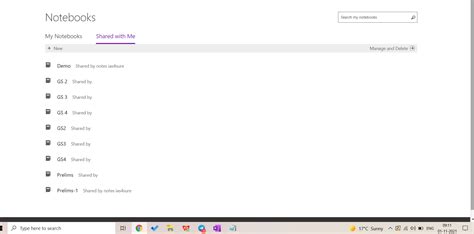 How To Access Shared Notes In Onenote IAS Sure