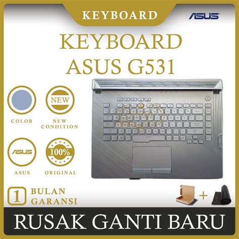 Jual Keyboard Frame Laptop Asus Rog Strik G Set Touchpad Original Shopee Indonesia