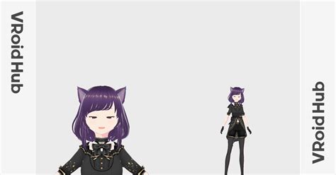 Purple Hair Basic Custom Eyes Purple Hair Custom Eyes Vroid Hub