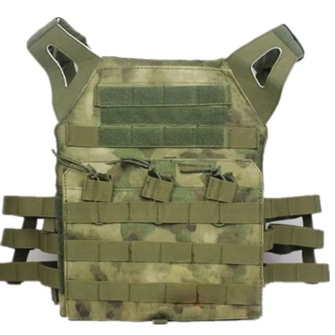1000d 전술 조끼 Molle Jpc 조끼 에어소프트 페인트볼 Molle 조끼 가슴 보호 플레이트 캐리어 멀티캠 전투
