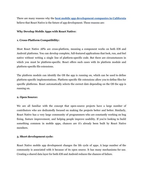 Ppt Future Scope Of React Native For Mobile App Development