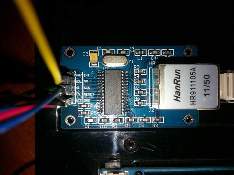 Conexión Ethernet Para Arduino Con Enc28j60 Internet De Las Cosas