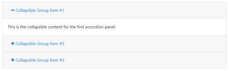 bootstrap 4 accordion with plus minus icons collapse