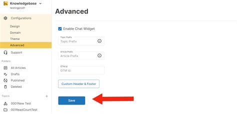 Custom Header Footer