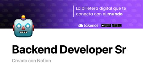 Backend Developer Sr Notion Nuria Vázquez