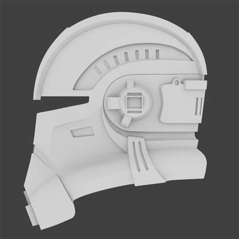 Stl File Echo Clone Helmet Star Wars Tv Series The Bad Batch・3d