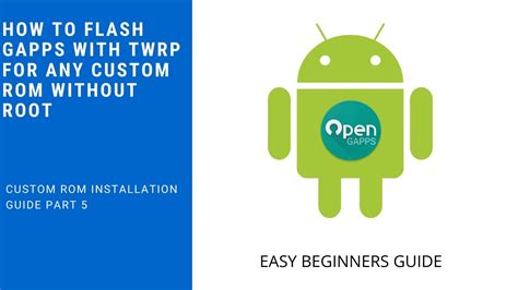 How to install GApps in any Custom ROM! | Custom ROM Installation Guide | Part 5 | It's Omega ...