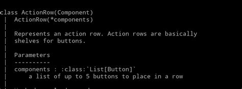 TypeError Object Of Type ActionRow Has No Len Issue EQUENOS Dislash Py GitHub