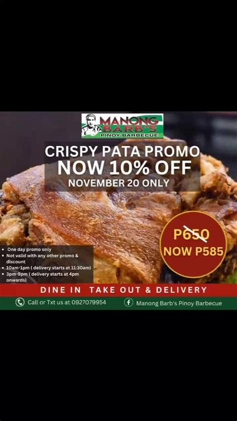 Manong Barbs Pinoy Barbecue Restaurant Uploaded A Video By Manong