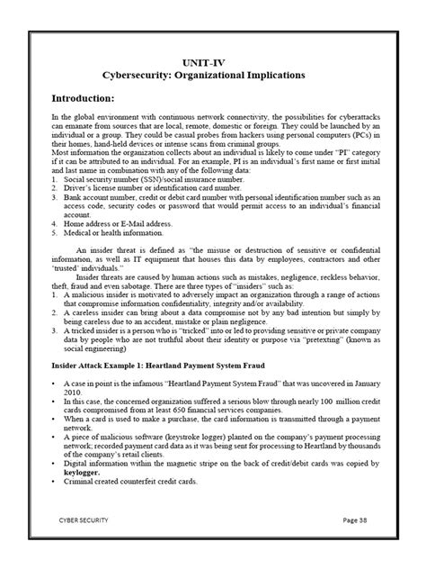 Csunit 4 Pdf Computer Security Security