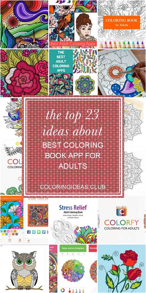 The Top Ideas About Best Coloring Book App For Adults Coloring Book App Coloring Books