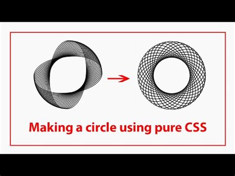 How To Make Circle Animation Using Html Css YouTube