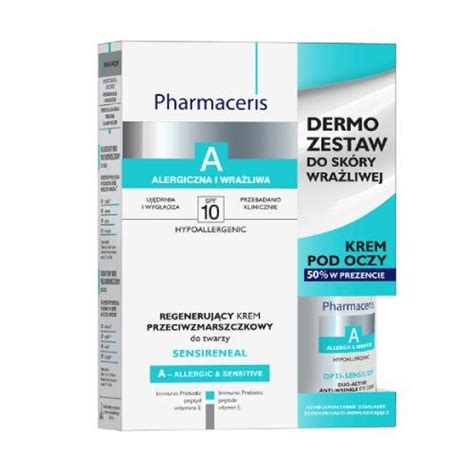 Pharmaceris A Sensireneal Opti Sensilium Zestaw Kosmetyków Do Twarzy
