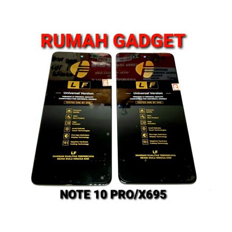 Jual Lcd Infinix Note 10 Pro X695 Fullset Touchscreen Shopee Indonesia