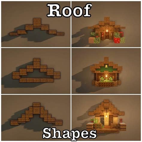 Minecraft Builds And Tutorials On Instagram Roof Shape Designs Follow