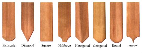 Individual Cut Cedar Shingles From Vintage Woodworks