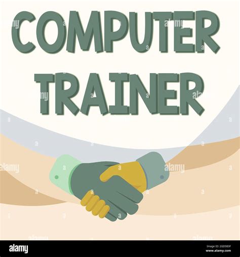 Handwriting Text Computer Trainer Word For Instruct And Help Users