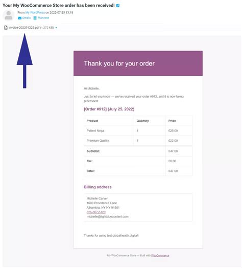 How Woocommerce Attach Pdf Invoice To Email 4 Easy Steps