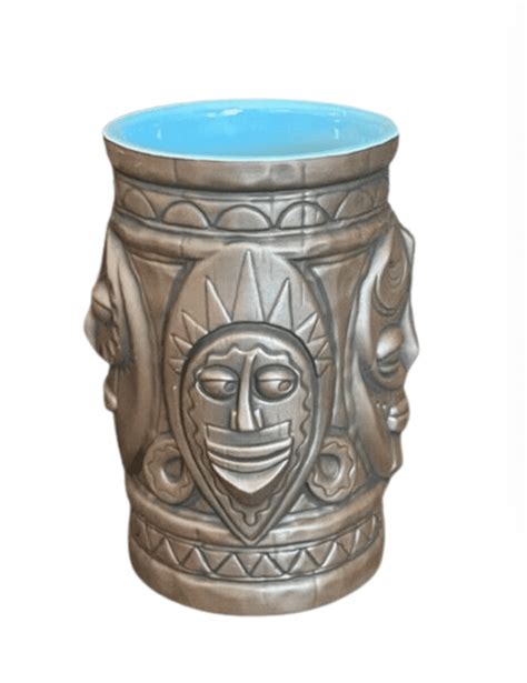 Disney Parks Trader Sams Tiki Totem Figure Coffee Mug New