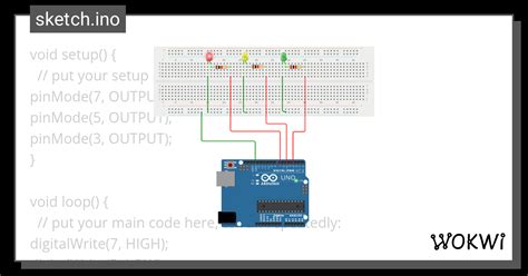 Traffic Wokwi Esp32 Stm32 Arduino Simulator