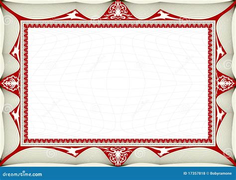 Certificate Background Stock Vector Image Of Business 17357818