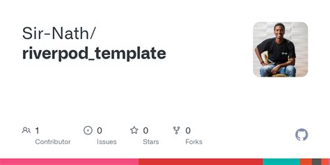 GitHub Sir Nath Riverpod Template