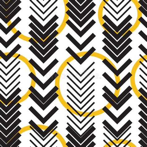 Geometry Seamless Pattern Stock Vector Illustration Of Arrows 81393012