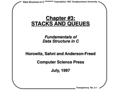 Ppt Chapter 3 Stacks And Queues Fundamentals Of Data Structure In C
