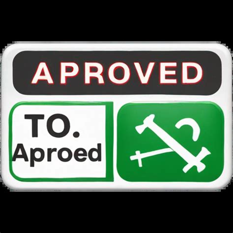 Operations Approved Sign Emoji Ai Emoji Generator