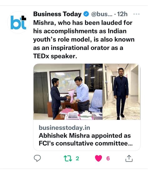 Anil Mishra On Linkedin Mishra Who Has Been Lauded For His Accomplishments As Indian Youths Role…
